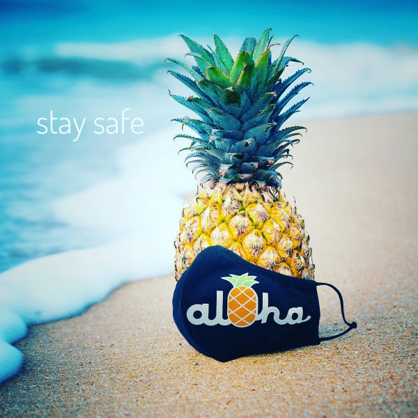 Aloha Face Mask - Etsy