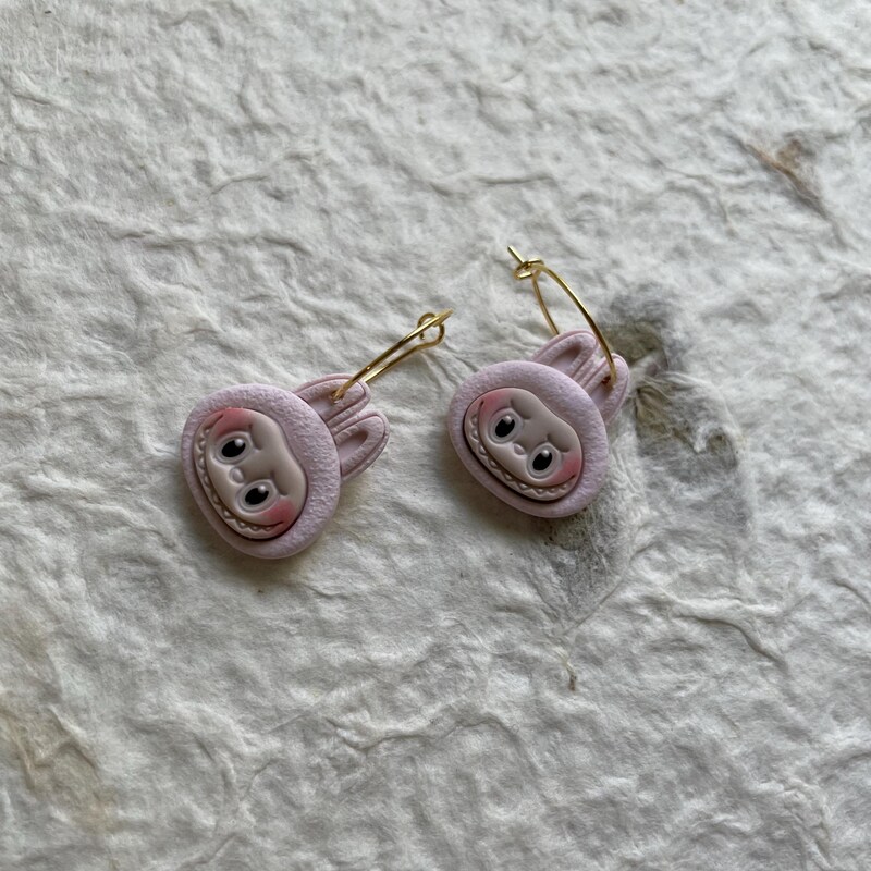 Labubu Earrings - Etsy