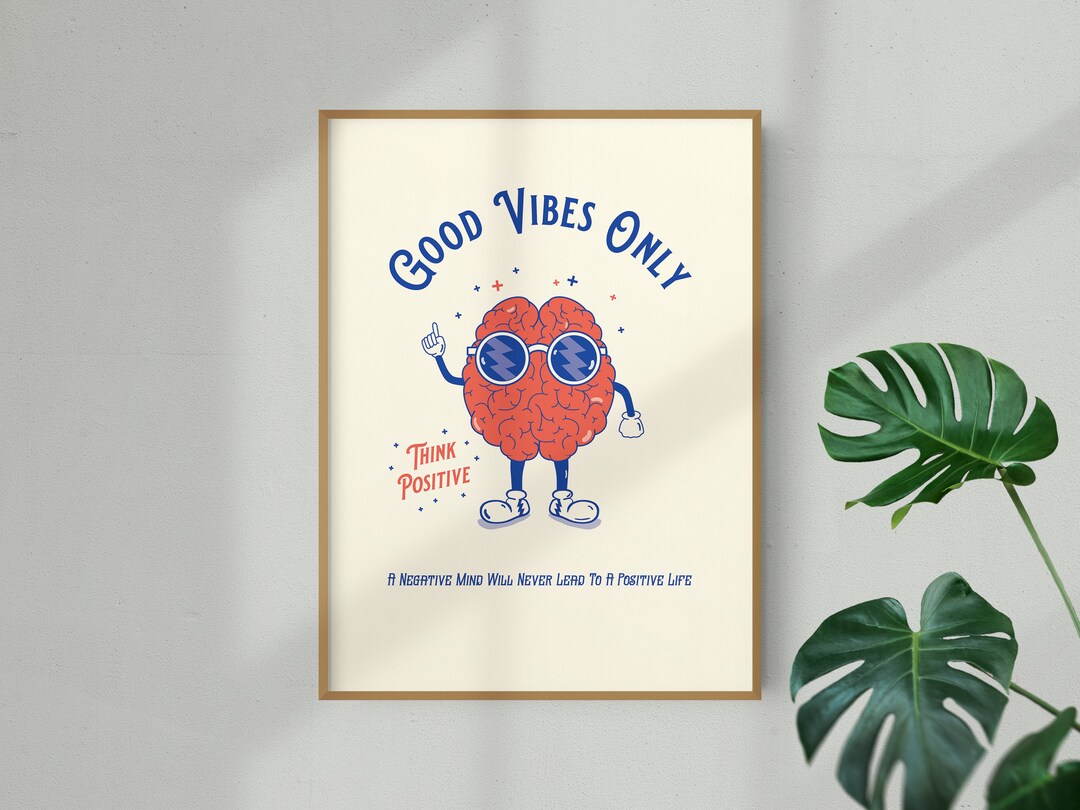 Good Vibes Only - Wall Art - Etsy