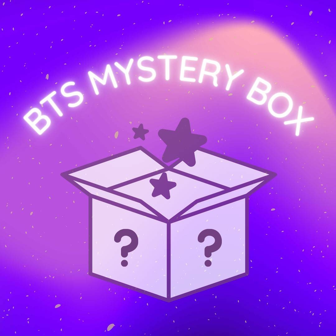 BTS Mystery Box BTS Mystery Bag Kpop Mystery Box Kpop | Etsy UK