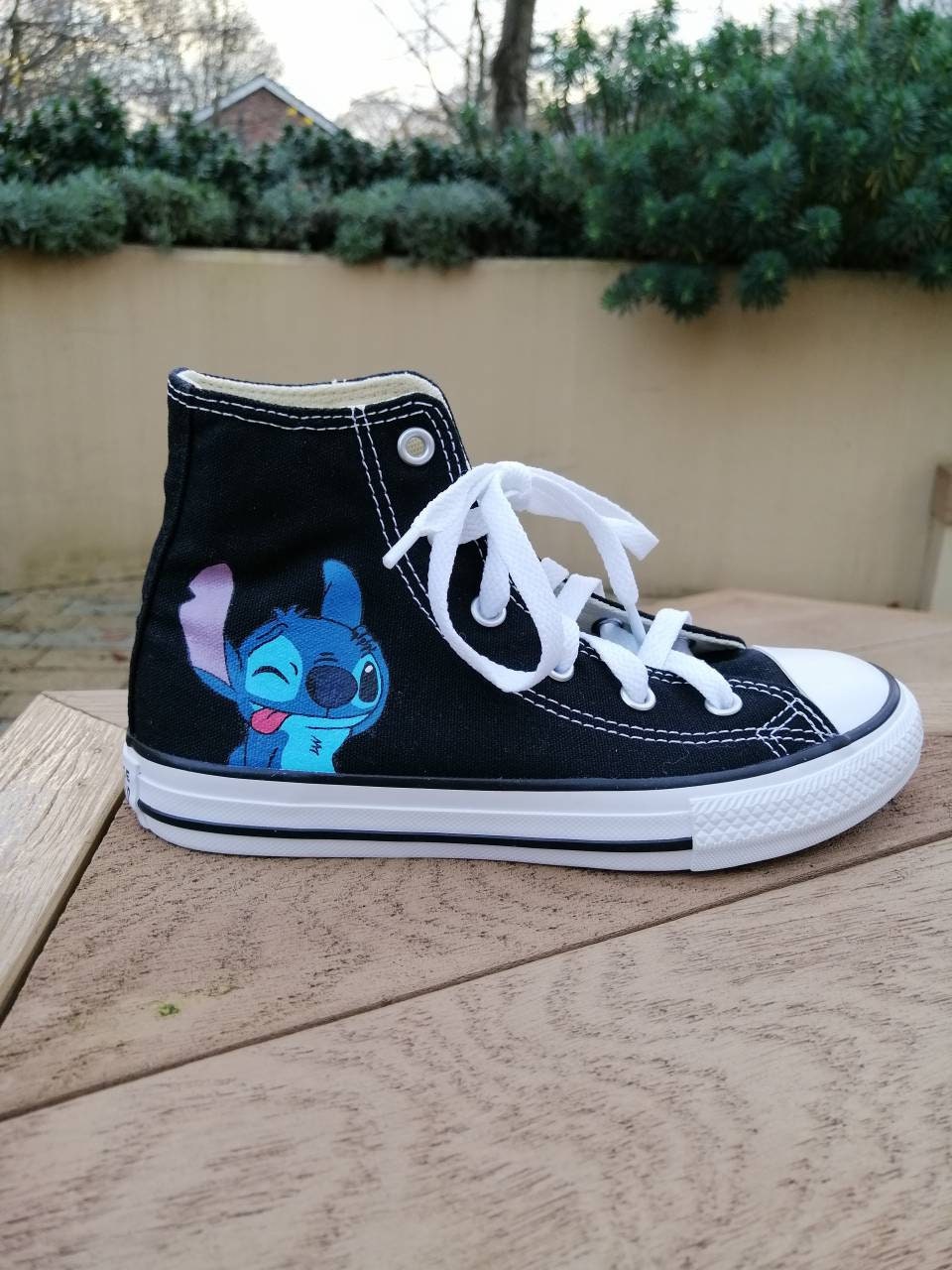 Stitch Inspired Converse - Custom Converse - Disney Converse - Gift for ...