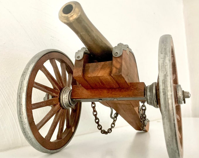 Vintage, C.1800's, Civil War, Cannon, Desktop, Replica, Scale Model ...