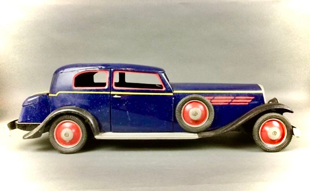 VERY RARE Paya Auto Sedan Gran Turismo Tin Wind-up Car Limited Edition ...