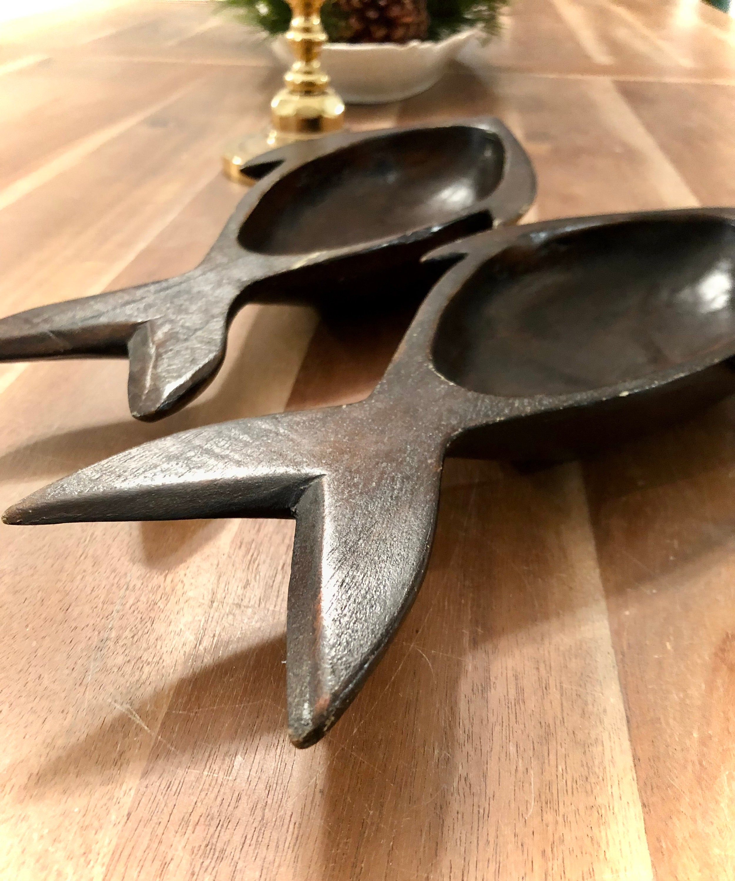 Vintage, Lester Clarke, Original, Artisan, Handcarved, Serving Bowl ...