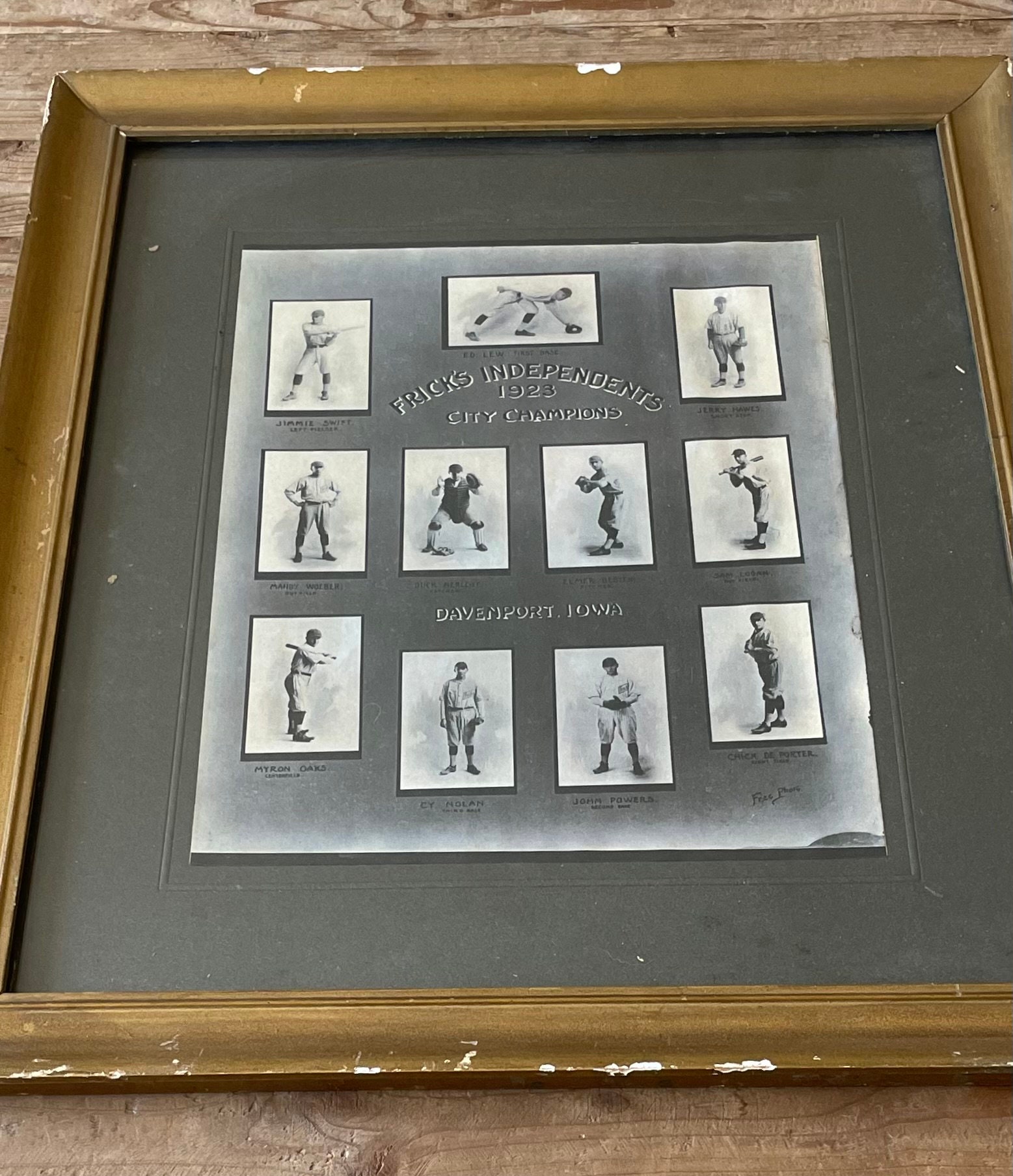 RARE, C.1923, Authentic, One-of-kind, Antique, Baseball, Photography ...