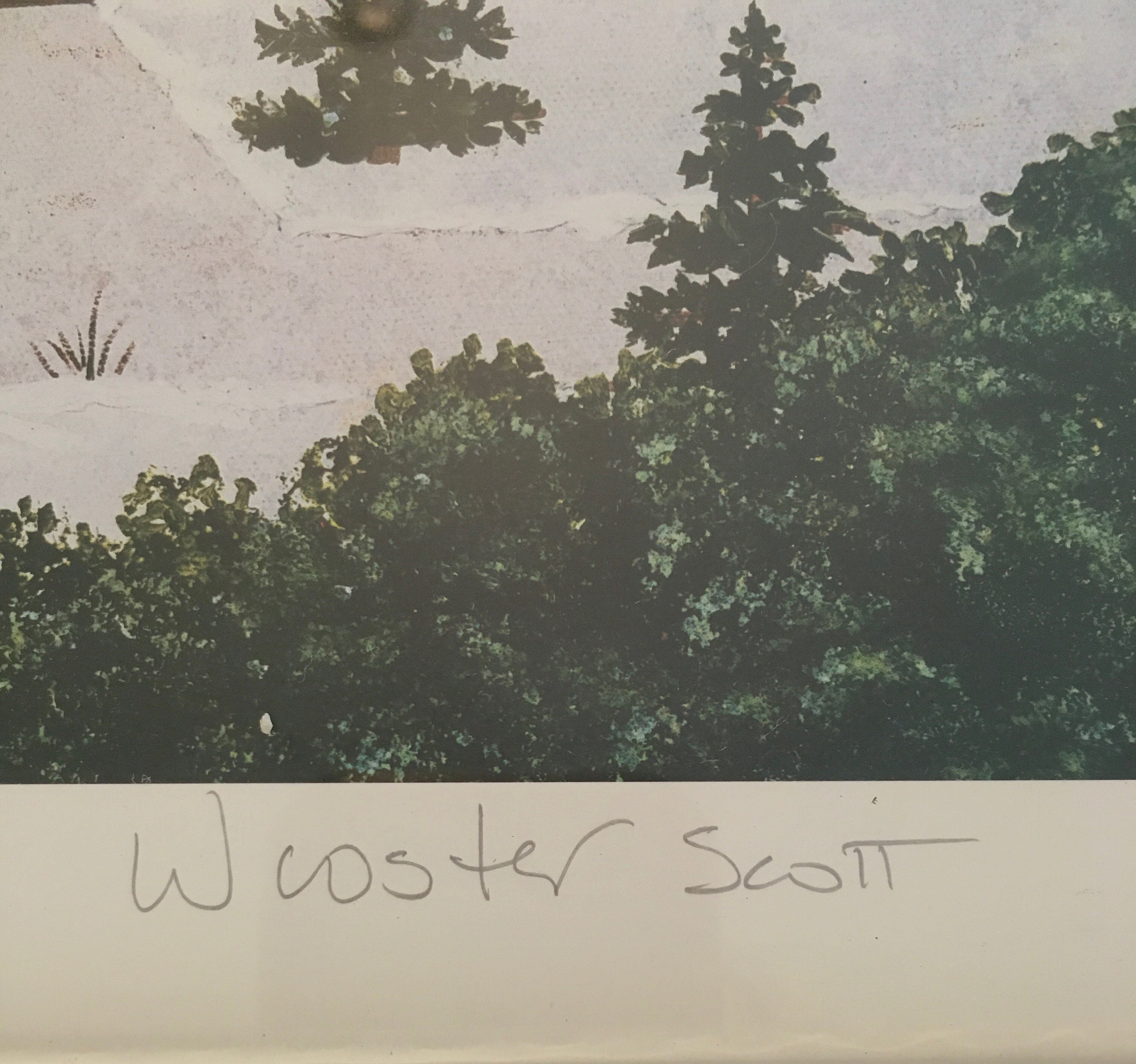 Authentic, Signed, Jane Wooster Scott, Artwork, Original Print ...