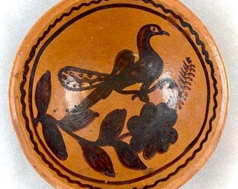 Antique Redware Pottery - Etsy