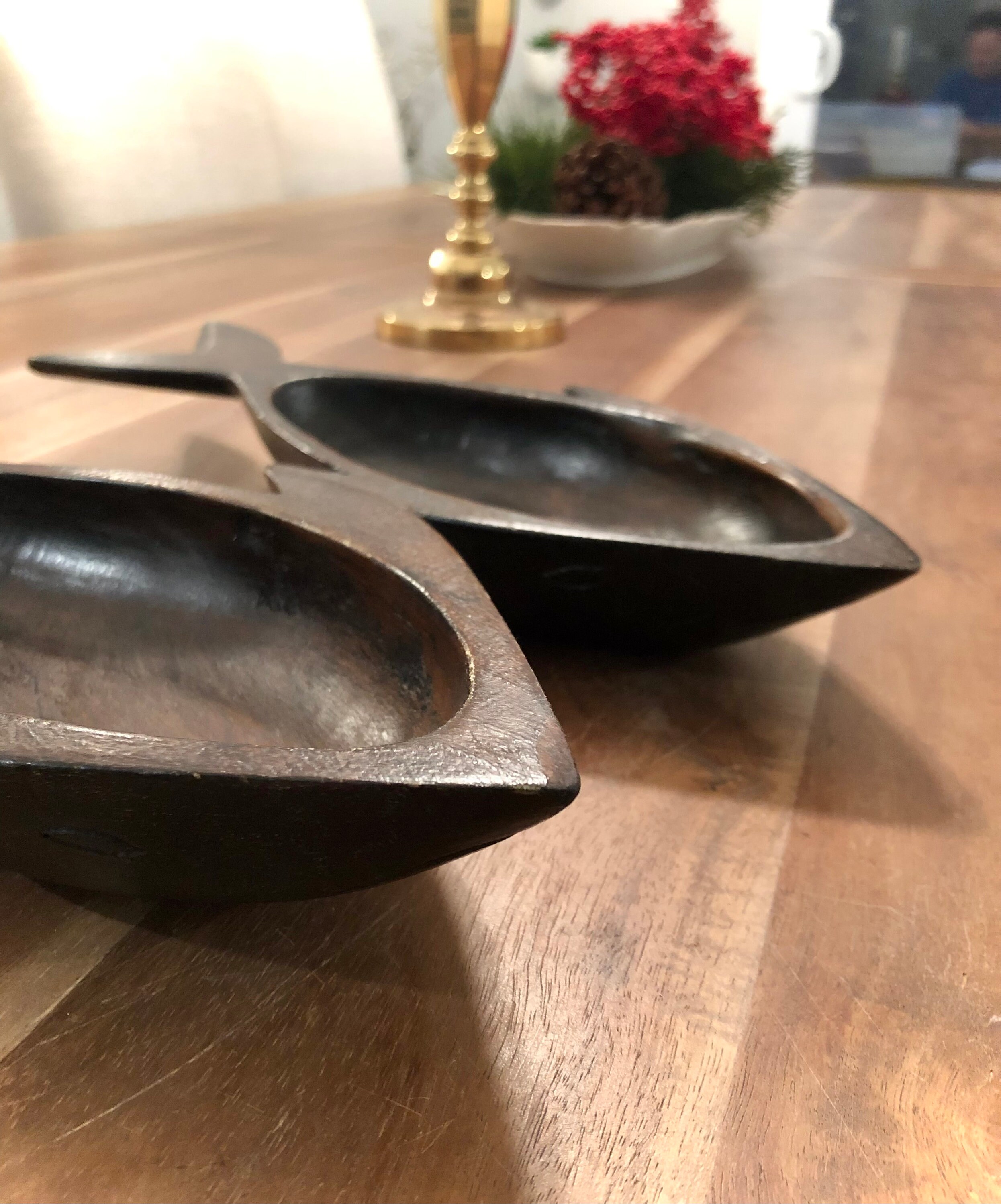 Vintage, Lester Clarke, Original, Artisan, Handcarved, Serving Bowl ...