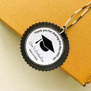 Graduation Gift Tags Personalized Favor Tags Graduation 2025 Hang Tags ...