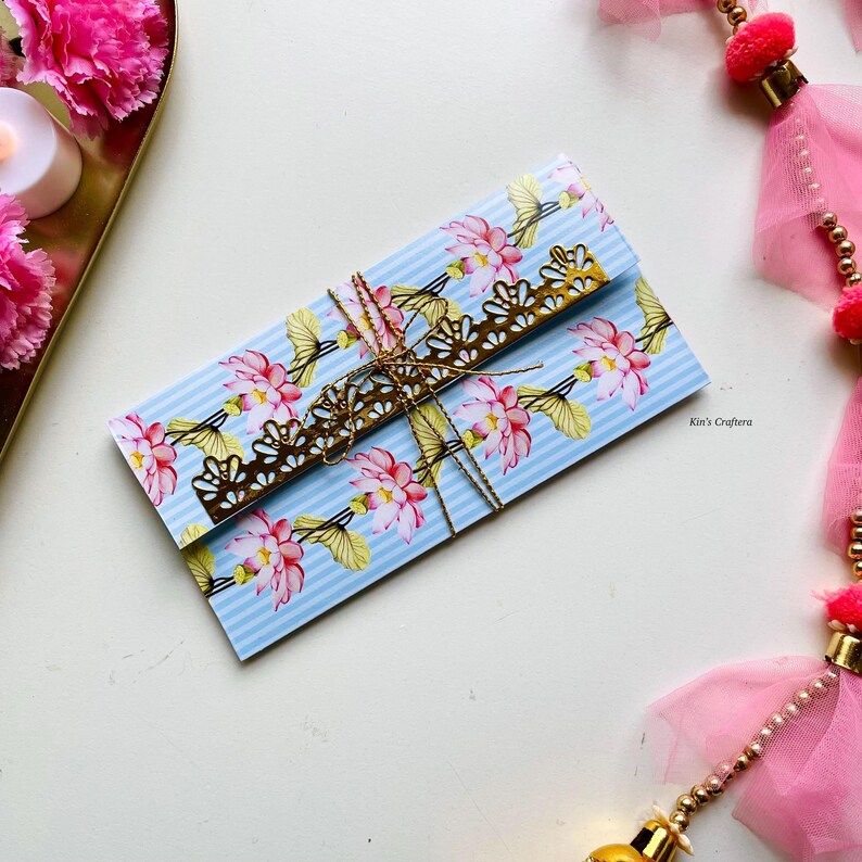 Handmade Indian Money Envelopes: Shagun Cash Gift Set - Etsy