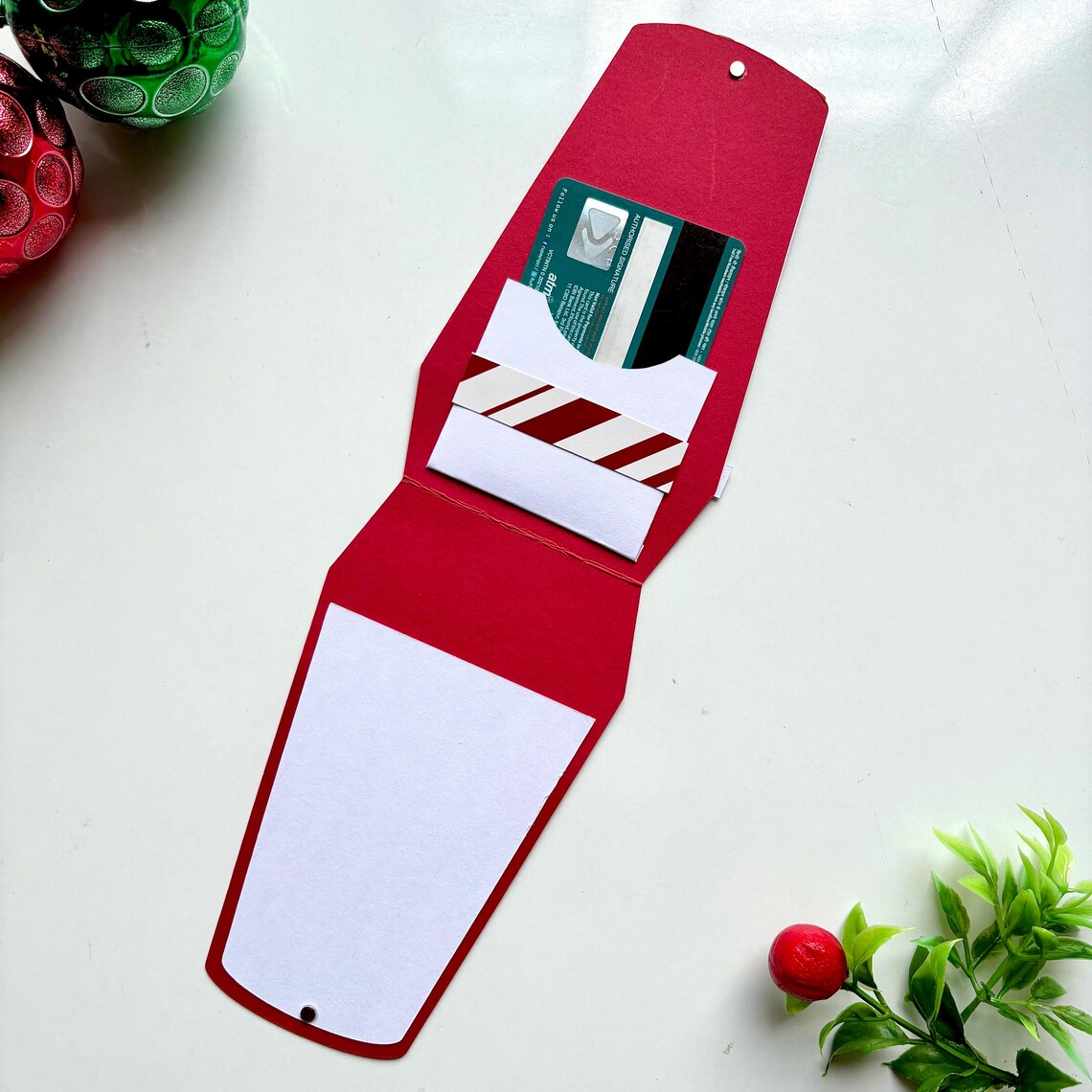 Handmade Christmas Gift Card Holder Set: Coffee Cup Design - Etsy