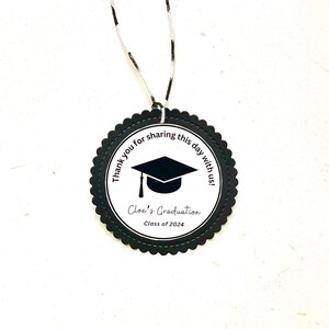 Graduation Gift Tags Personalized Favor Tags Graduation 2025 Hang Tags ...