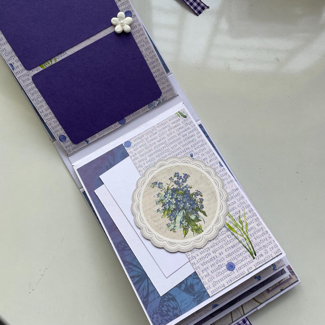 Handmade Scrapbook Photo Album: Personalized Memory Book - Etsy