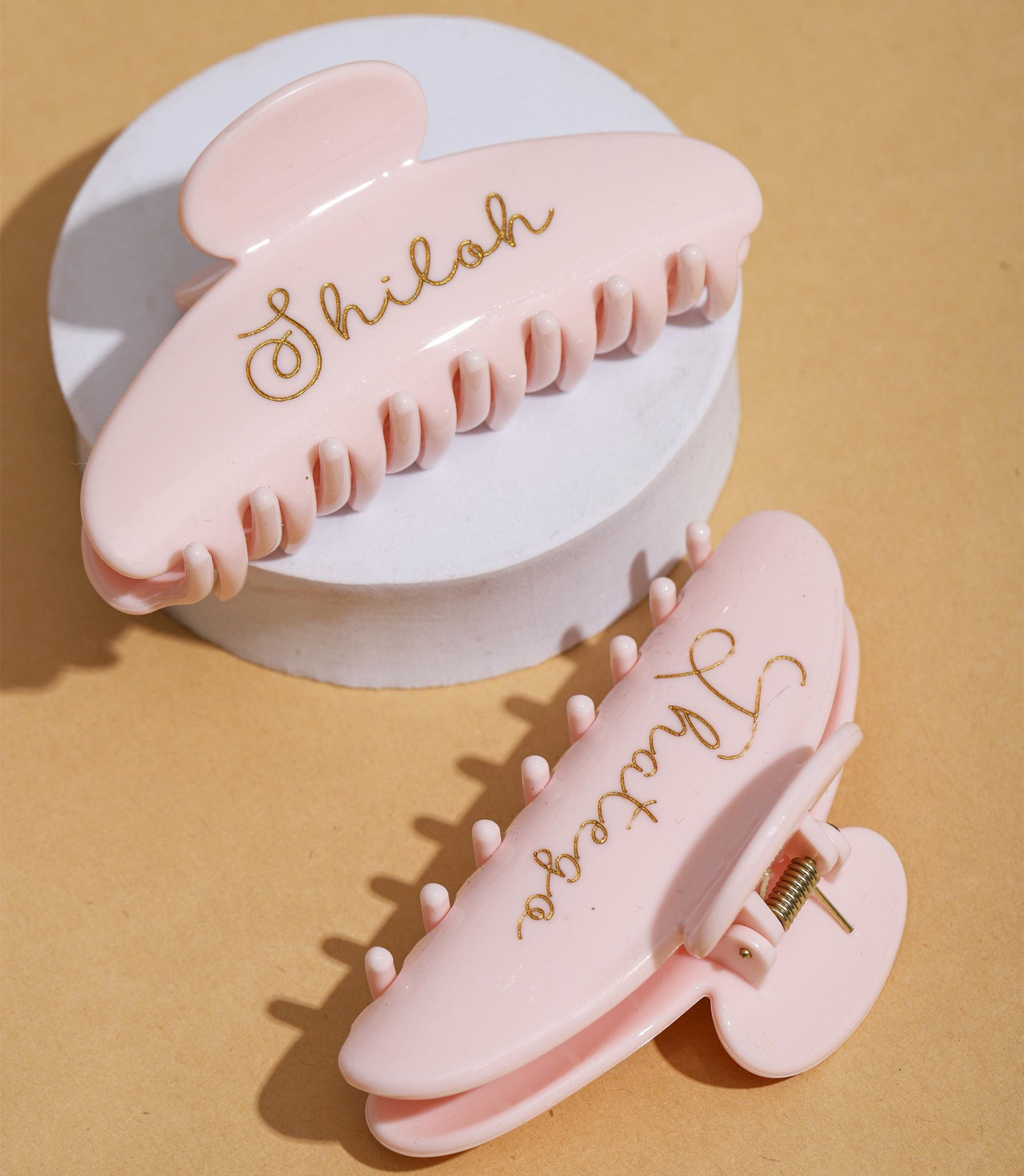 Personalized Hair Claw Clip, Engraved Customized Name Claw Clip, Custom ...