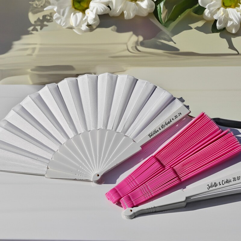 Personalized Hand Fans - Etsy