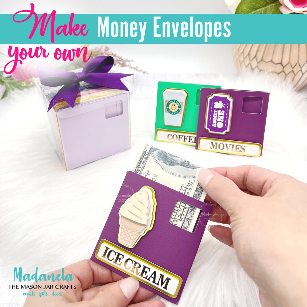 Personalized Money Saving Envelopes: Handmade Challenge Set - Etsy
