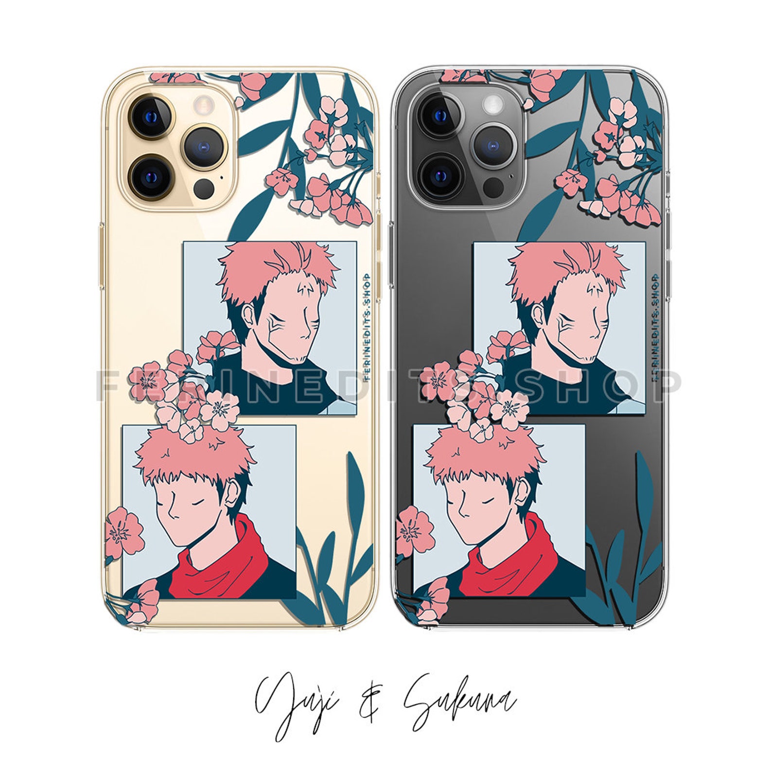 JJK Sukuna and Yuji Phone Case iphone & Samsung | Etsy