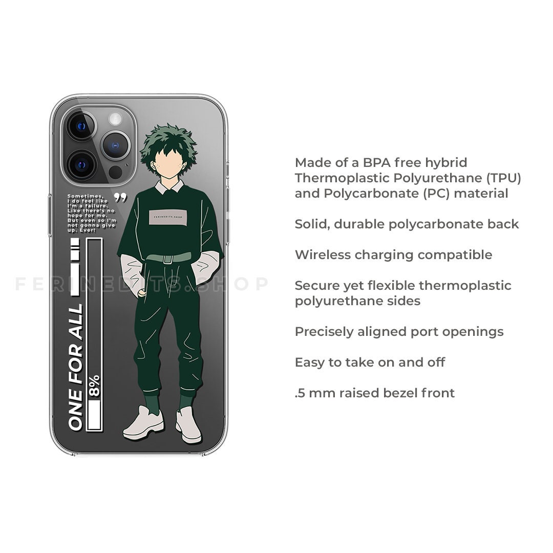 MHA Deku/Izuku Midoriya Phone Case iPhone & Samsung | Etsy