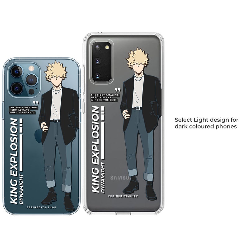 MHA Bakugou Phone Case iphone & Samsung - Etsy Australia