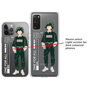 MHA Deku/izuku Midoriya Phone Case iphone & Samsung - Etsy
