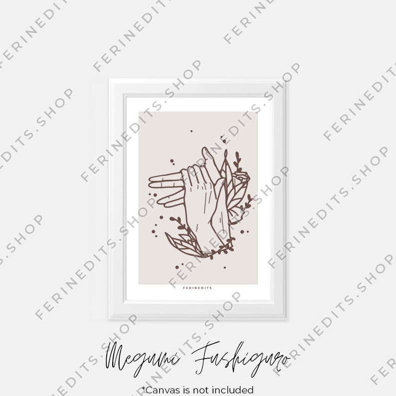 Ju Ju Tsu Kai Sen Minimalist Prints - Etsy