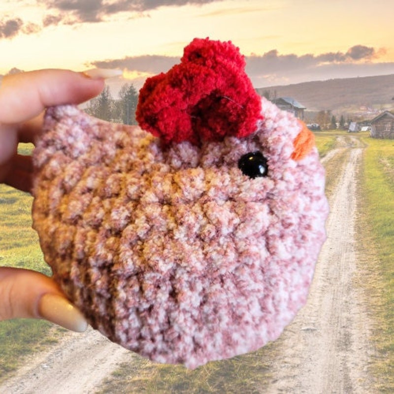 Plush Chicken - Etsy