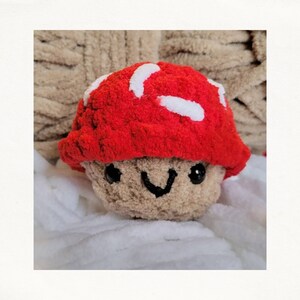No Sew Crochet Mushroom Pattern Quick and Easy Beginner Friendly ...