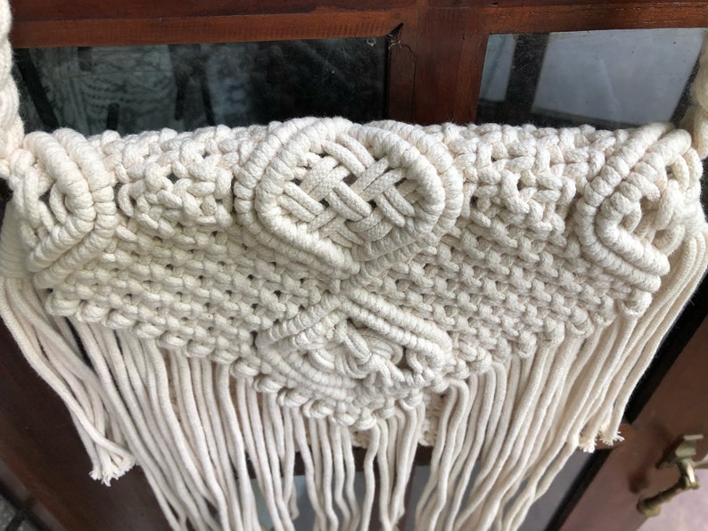 Handmade Macrame Shoulder Bag - Etsy