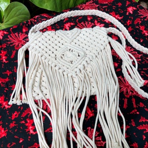 Handmade Macrame Shoulder Bag - Etsy
