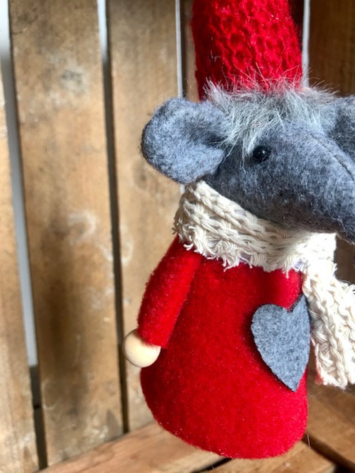 Millie The Springy Mouse Christmas Decoration | Etsy