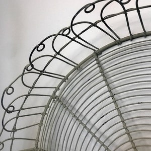 Pair of Round Metal Wire Serving Trays Rustic Industrial Table Decor - Etsy