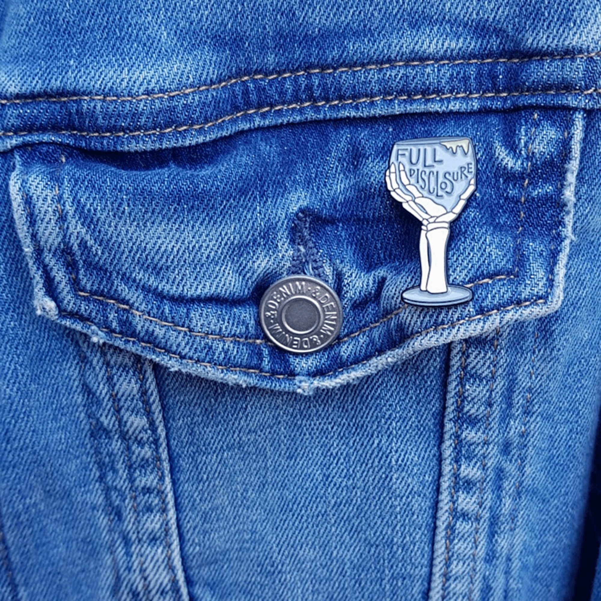 Full Disclosure Addams Family Pin - Etsy