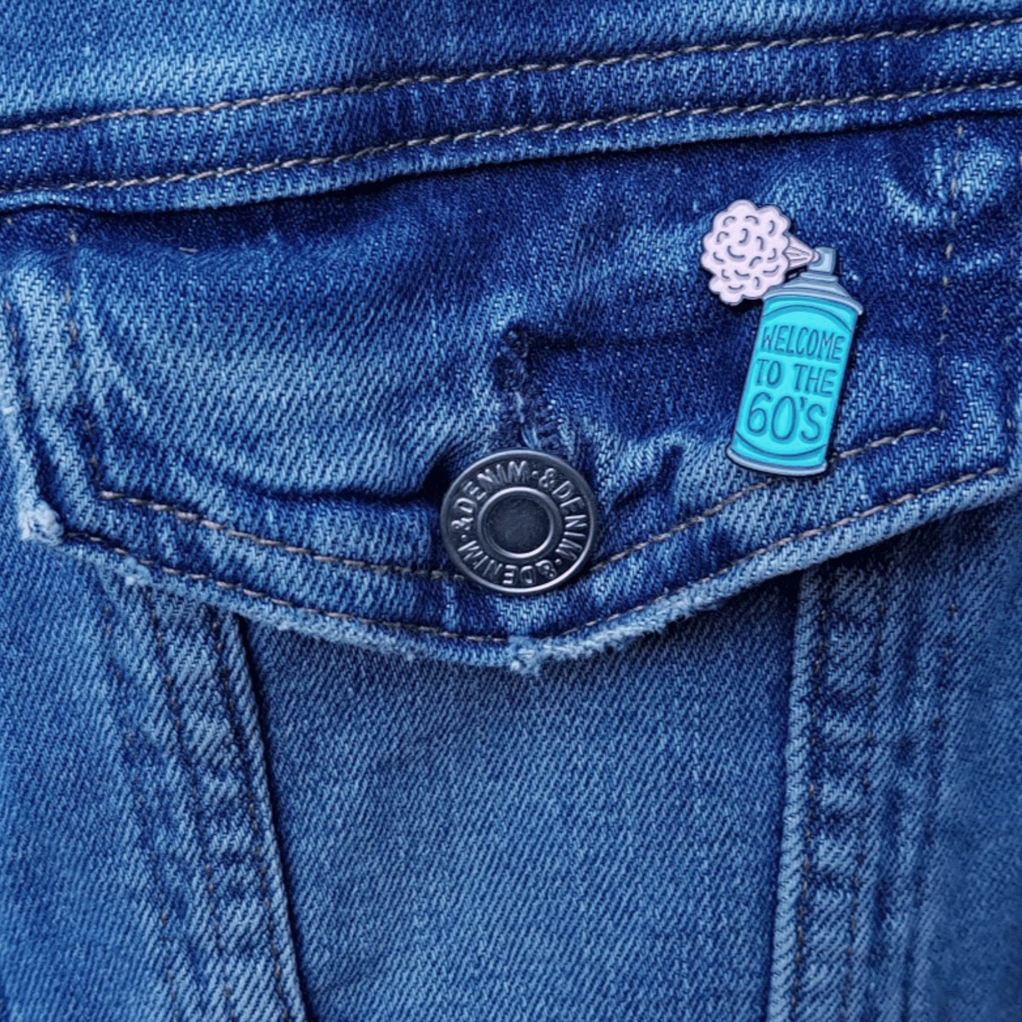 Welcome to the 60's Hairspray Pin - Etsy