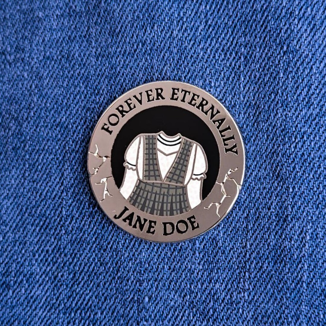 Forever Eternally Jane Doe - Ride the Cyclone Pin - Etsy