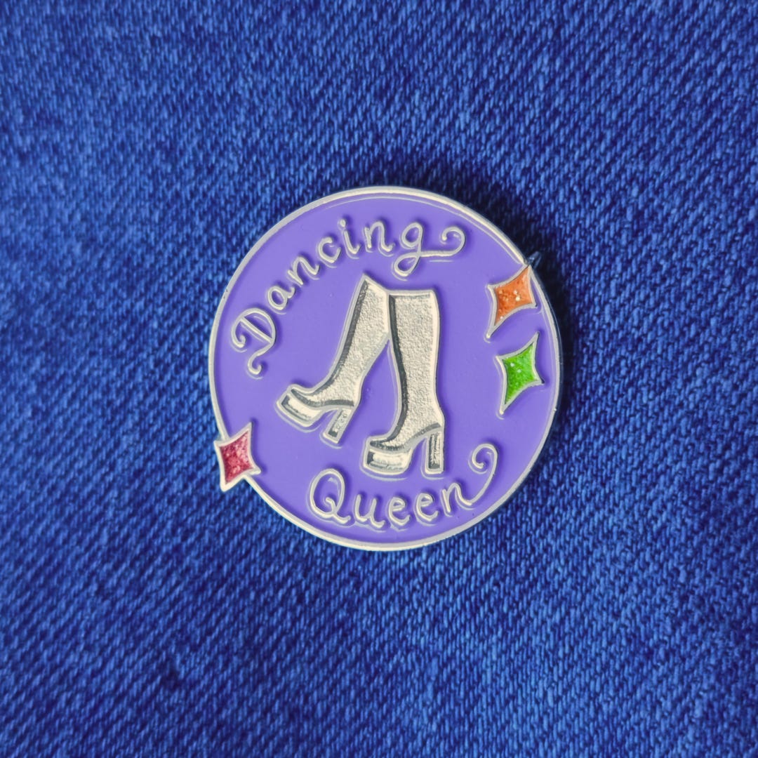 Dancing Queen - Mamma Mia Pin - Etsy