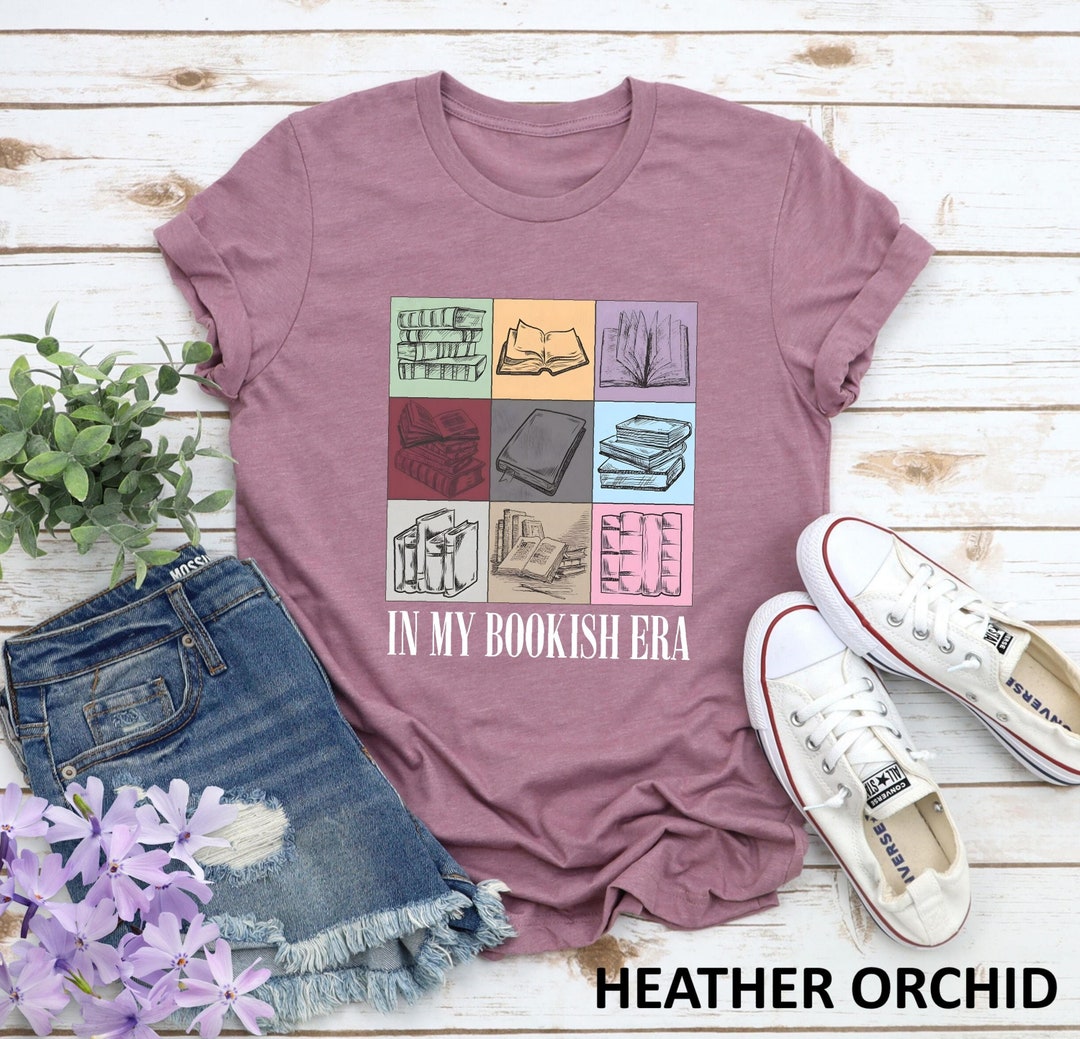 In My Bookish Era Shirt, Book Lover Gift, Bookish Reading Teacher Tee ...