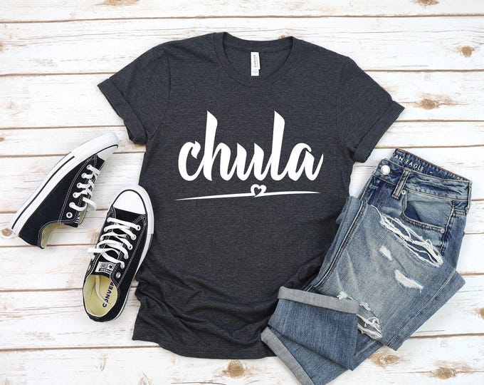 Chula Embroidered Unisex Crewneck Sweatshirt, Chicana Latin Hispanic ...