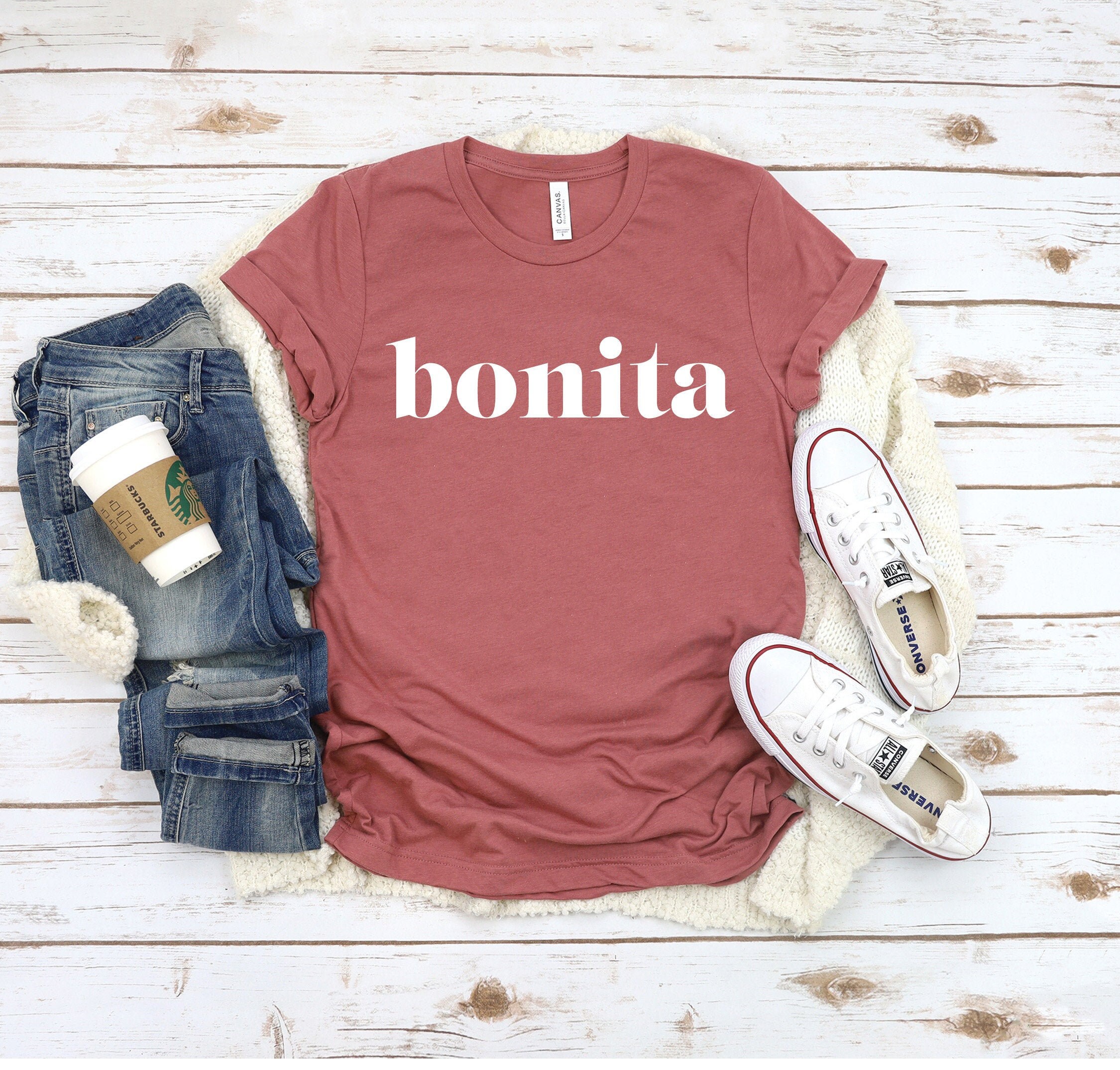 Bonita Shirt-latina T-shirt-women's Bonita T-shirt | Etsy