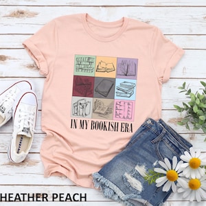 In My Bookish Era Shirt, Book Lover Gift, Bookish Reading Teacher Tee ...