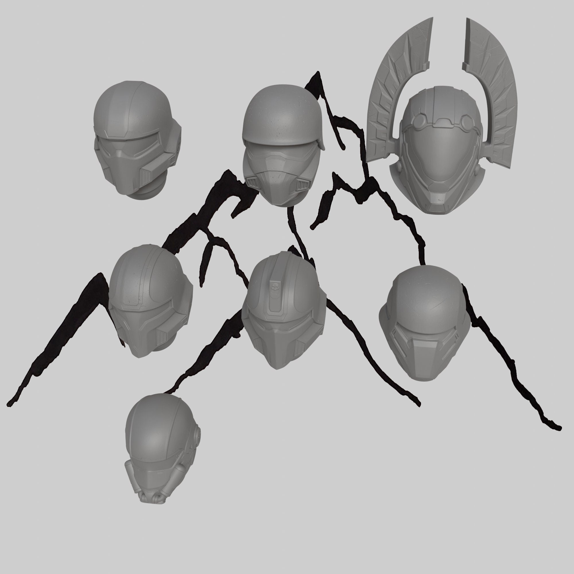 Helldivers 2 Miniatures Part 3 Resin 3d Printed - Etsy Canada