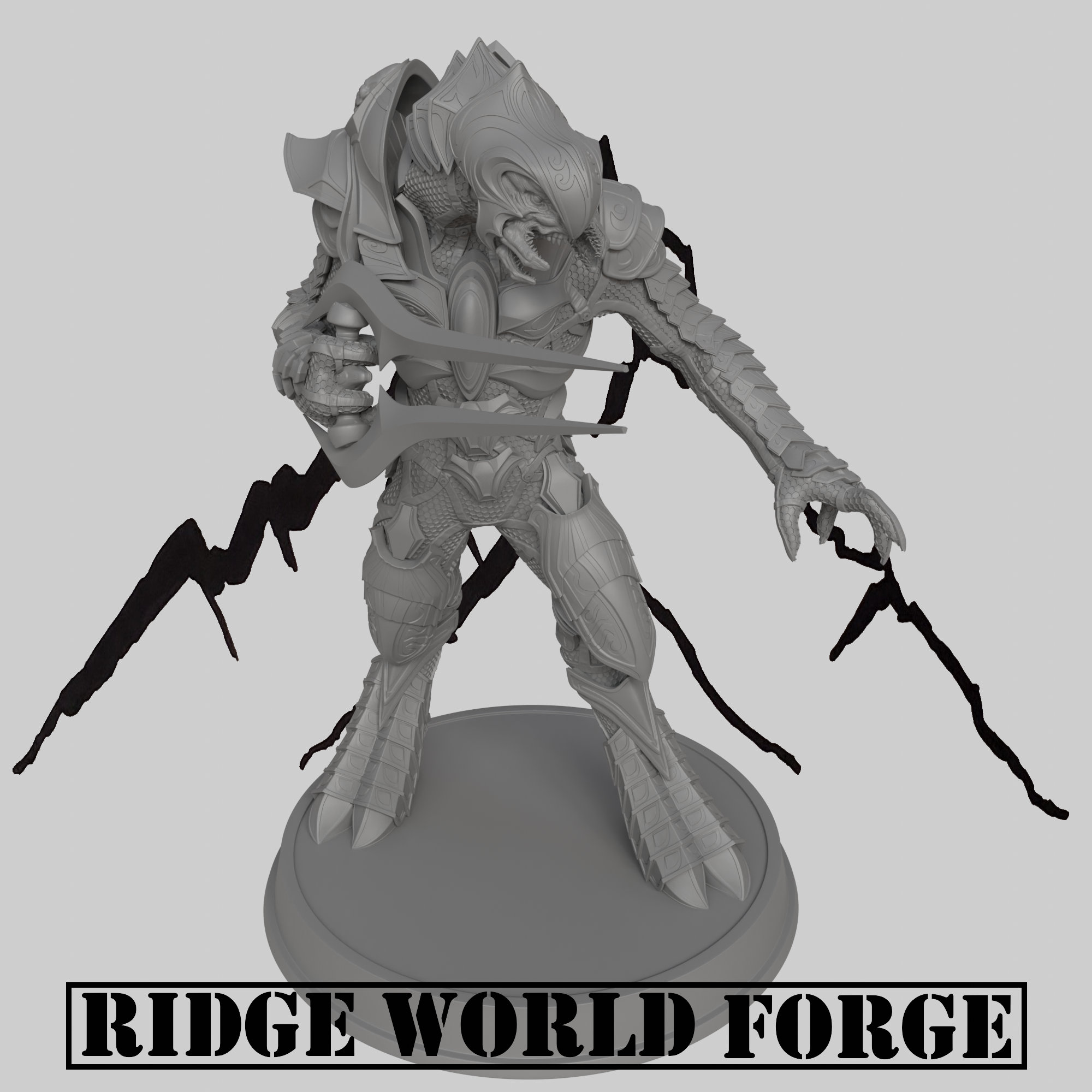 Arbiter Halo Statue 1/6 Scale 3d Printed - Etsy