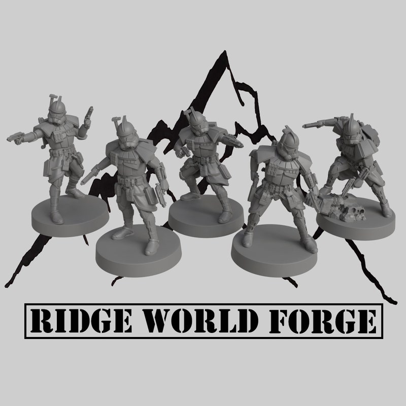 Arc Troopers Miniatures - Etsy