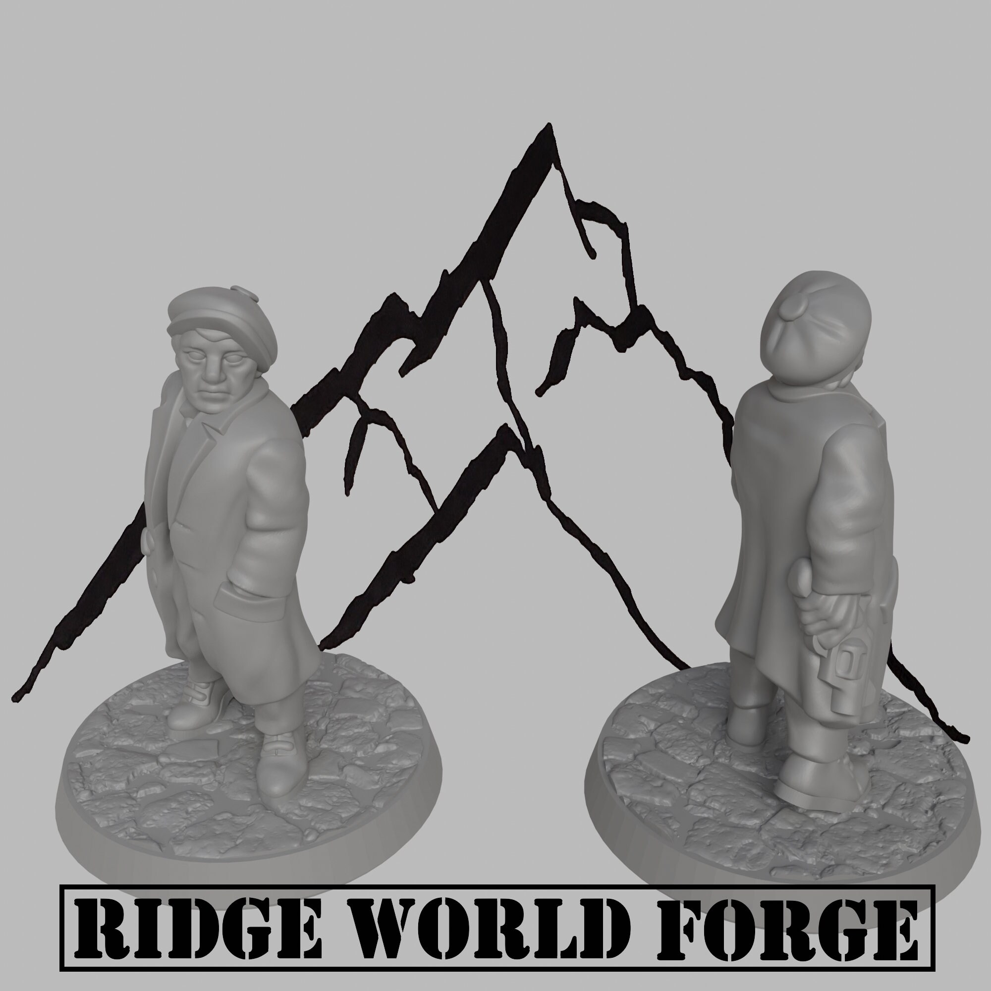 WW2 Era USA, USSR, German, and Resistance Soldiers - 28mm - Dungeons ...