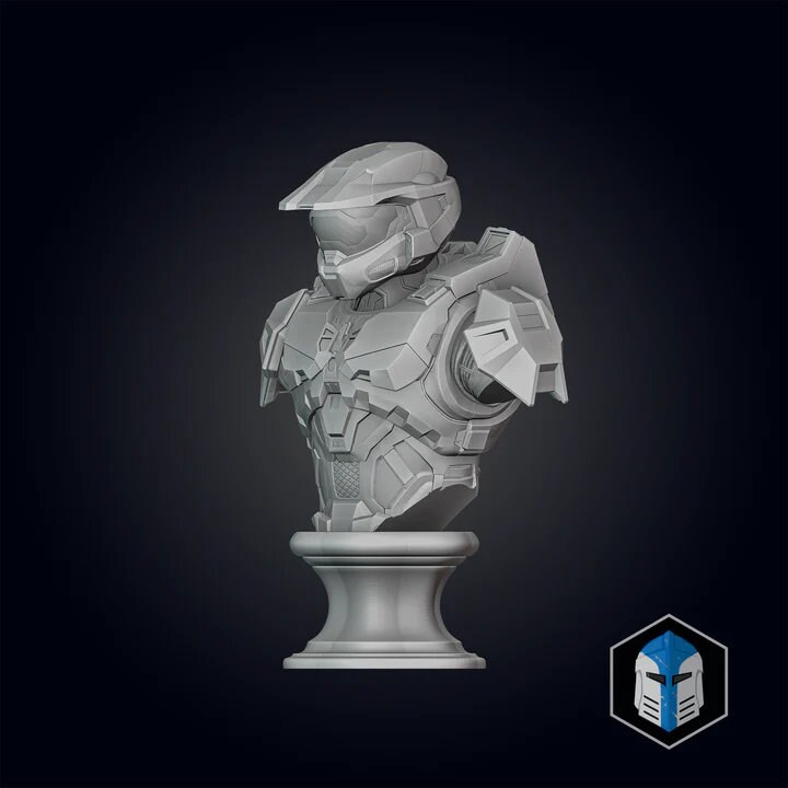 Master Chief Bust Halo 3d Printed - Etsy
