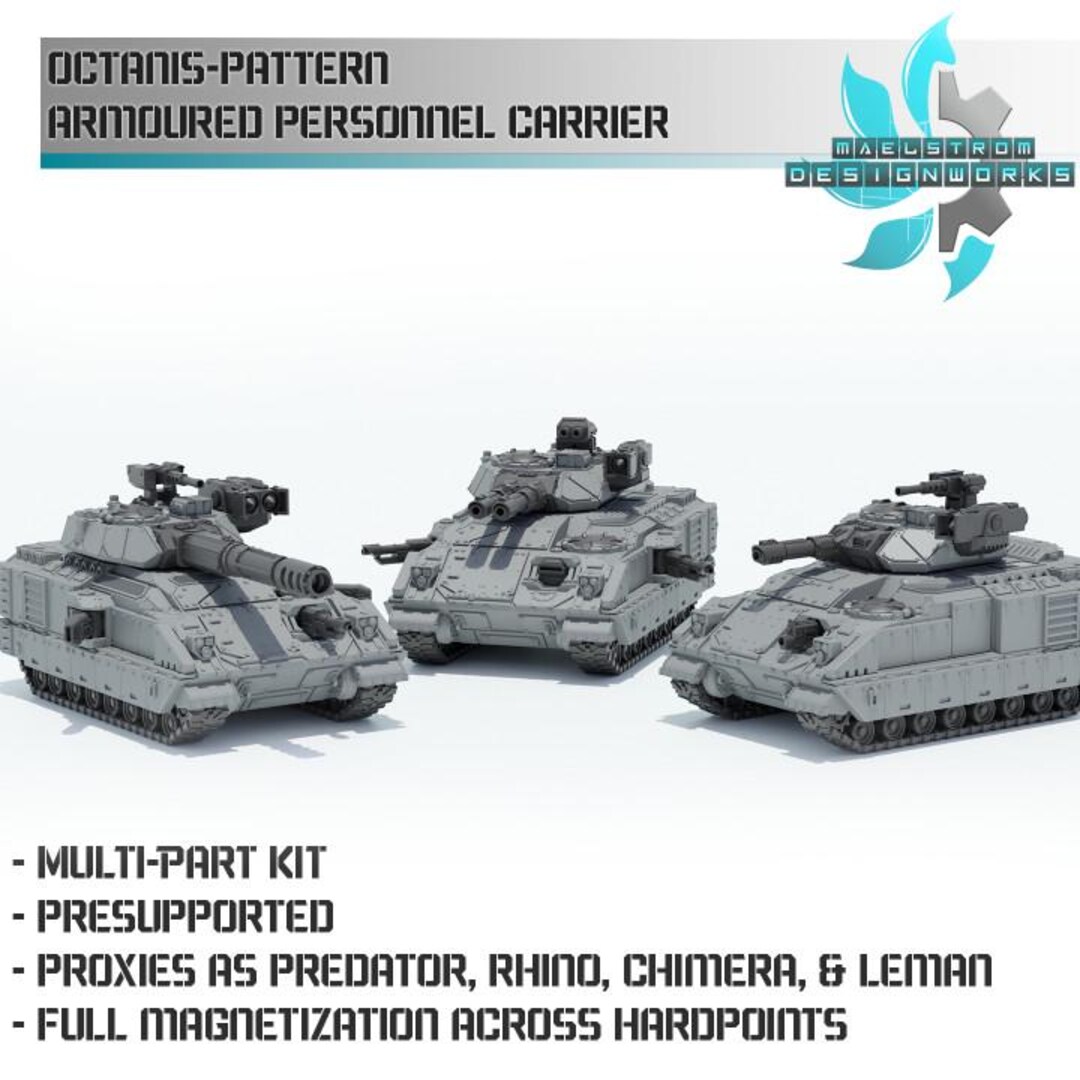 Octantis-pattern - Apc/ifv/tank - Sci Fi/modern - Modular - Magnet ...