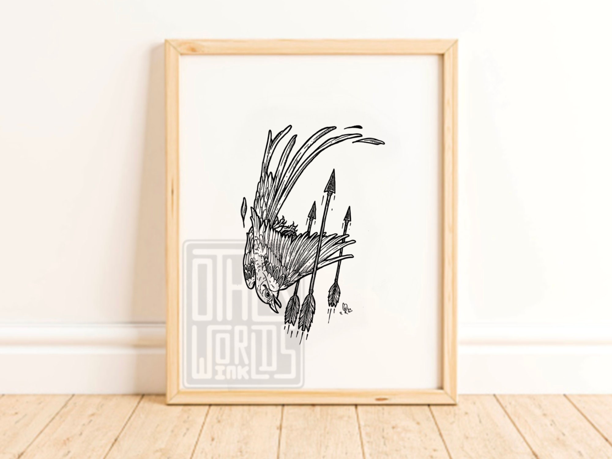 Dodge Inktober 2023 Original - Etsy