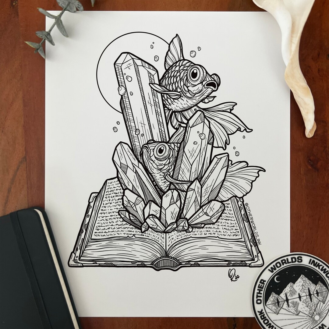 The Story Original Print - Etsy