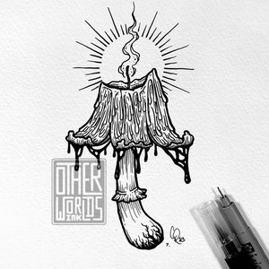 Drip Inktober 2023 Original - Etsy