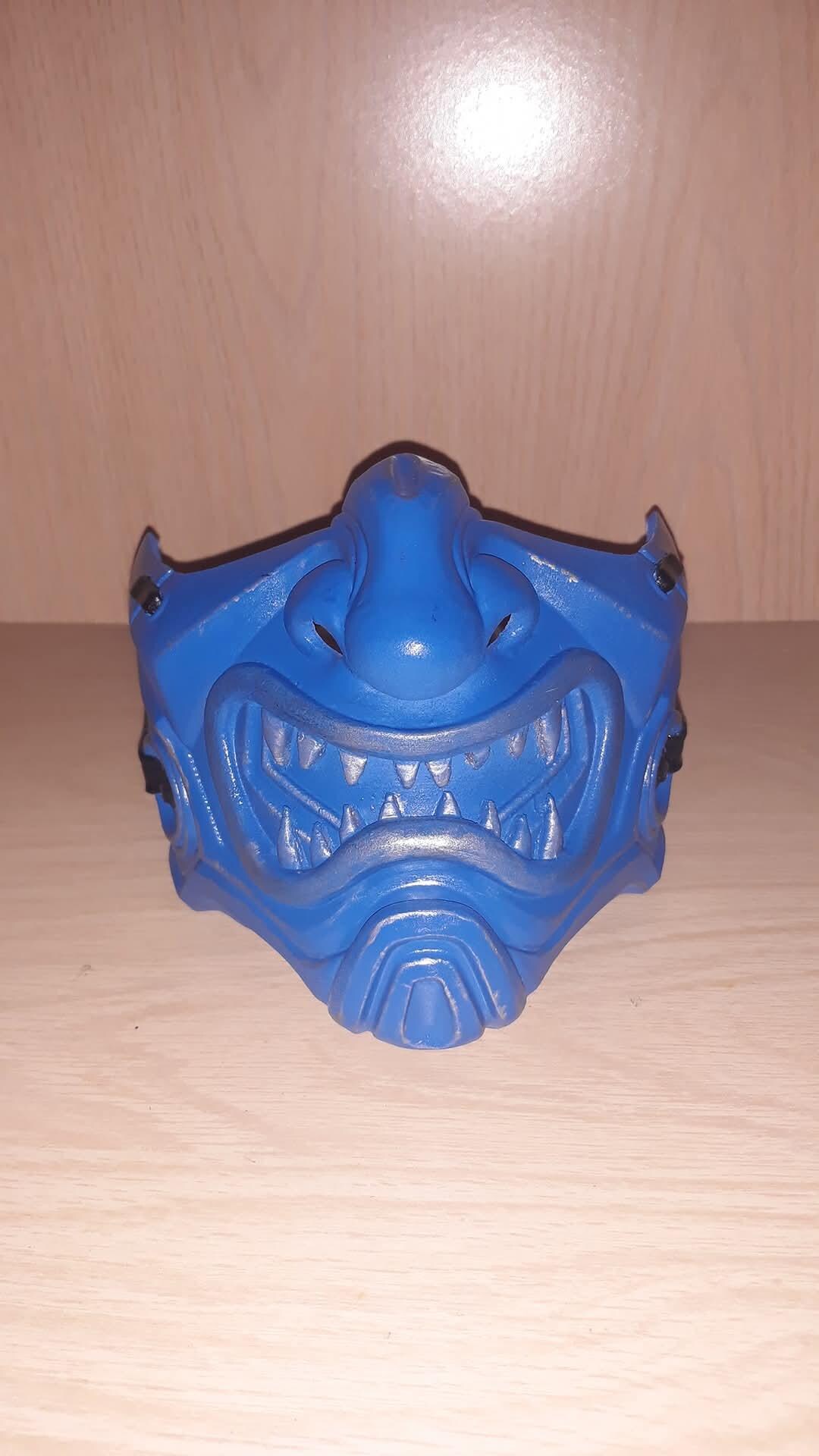 Injustice Sub-zero Mask. - Etsy