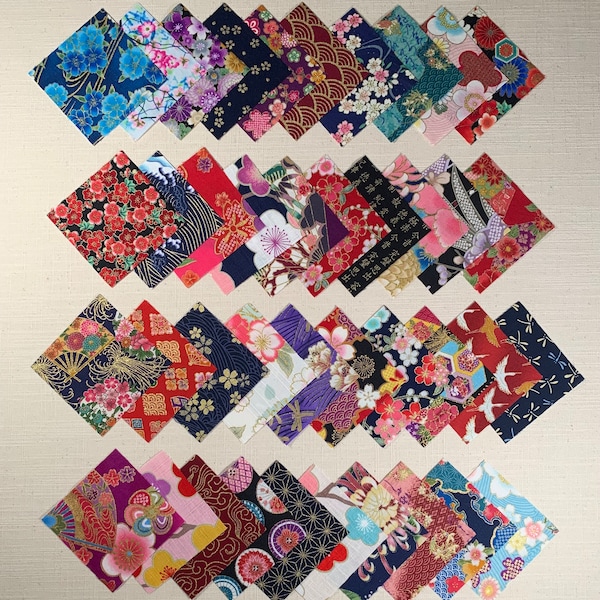 Asian Print Fabric - Etsy